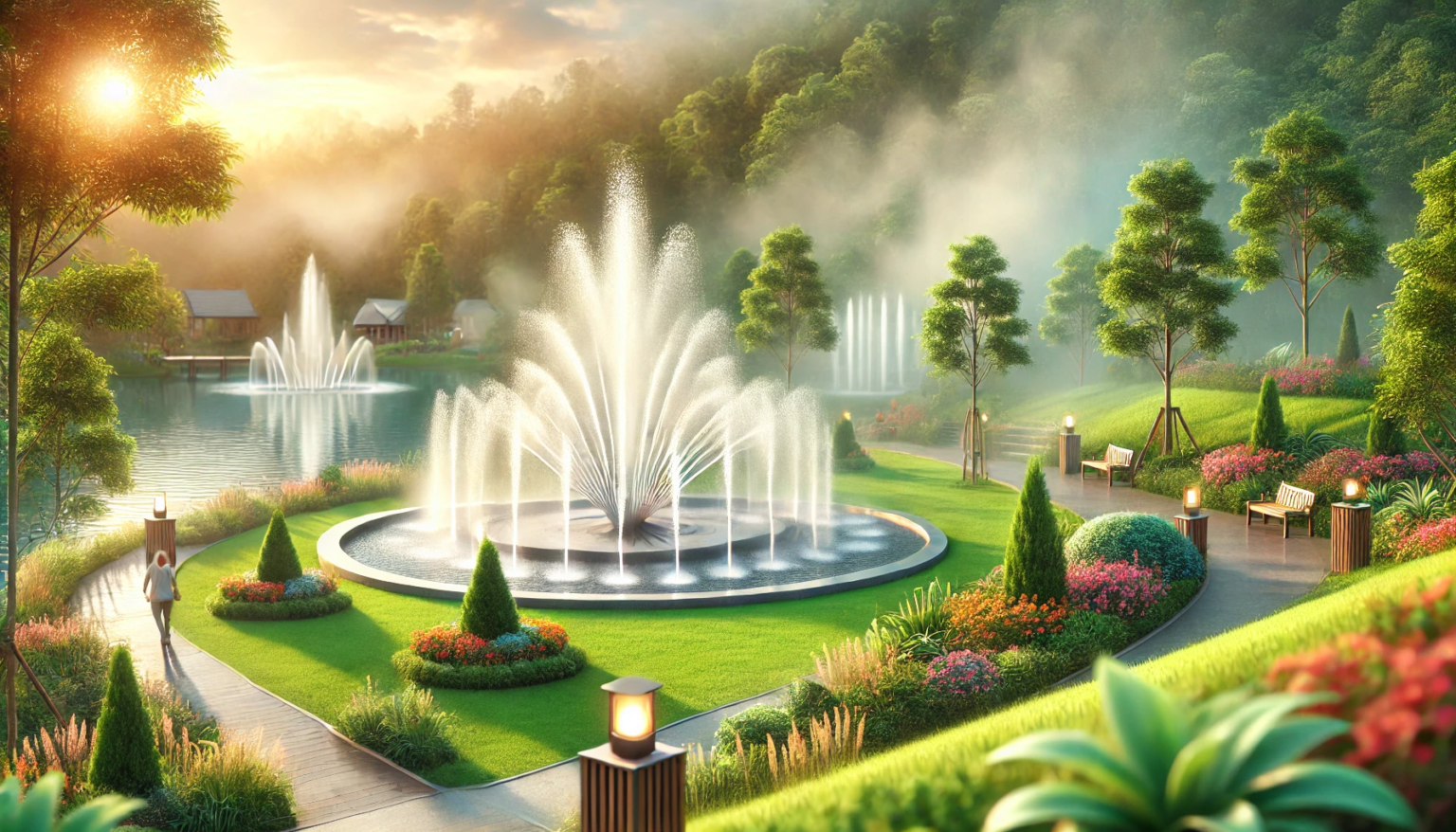 What is Mist Fountain and Artificial Fog Fountain Design Instructions